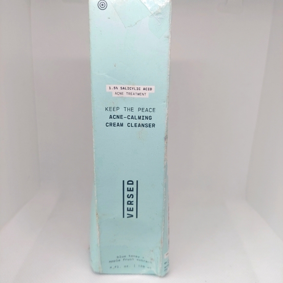 Versed | Skincare | Versed Acnecalming Cream Cleanser 4fl Oz 2ml ...